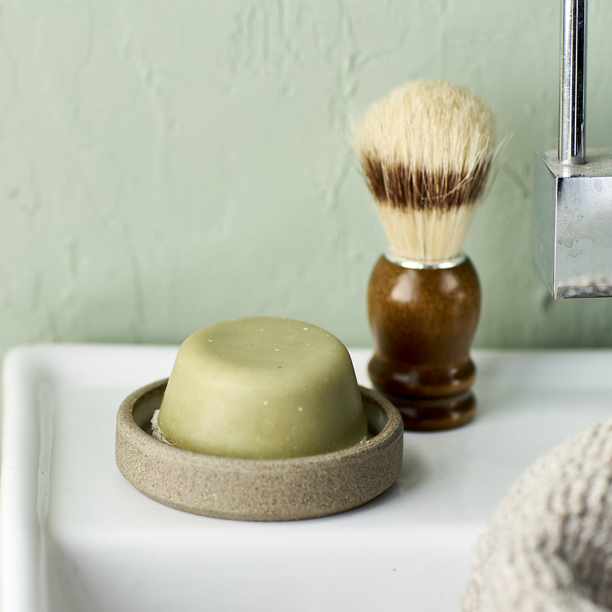 Shaving Bar med Tang – Naturlig Barbersæbe til Kvinder og Mænd – Kystnær